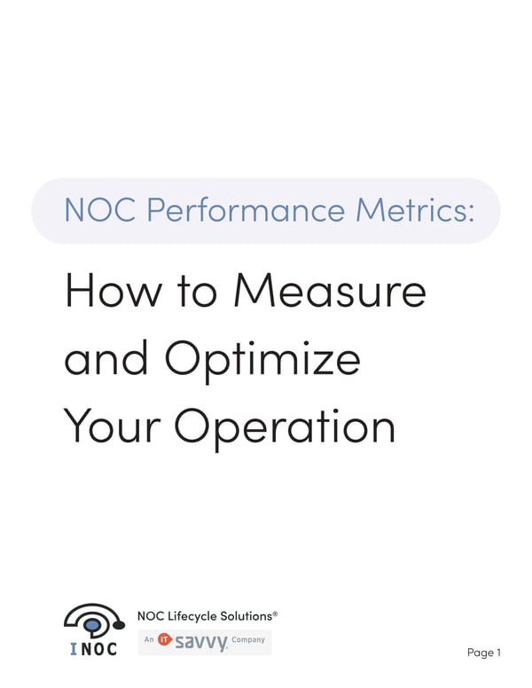NOC Service Level Reporting: Basics, Best Practices and Examples